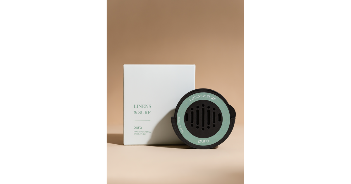 Linens & Surf Car Fragrance Diffuser Oil | Powered by Pura