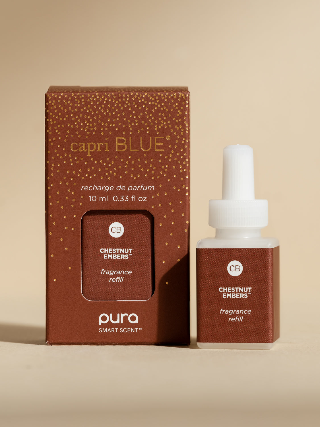 Chestnut Embers Home Fragrance Diffuser Oil | Powered by Pura