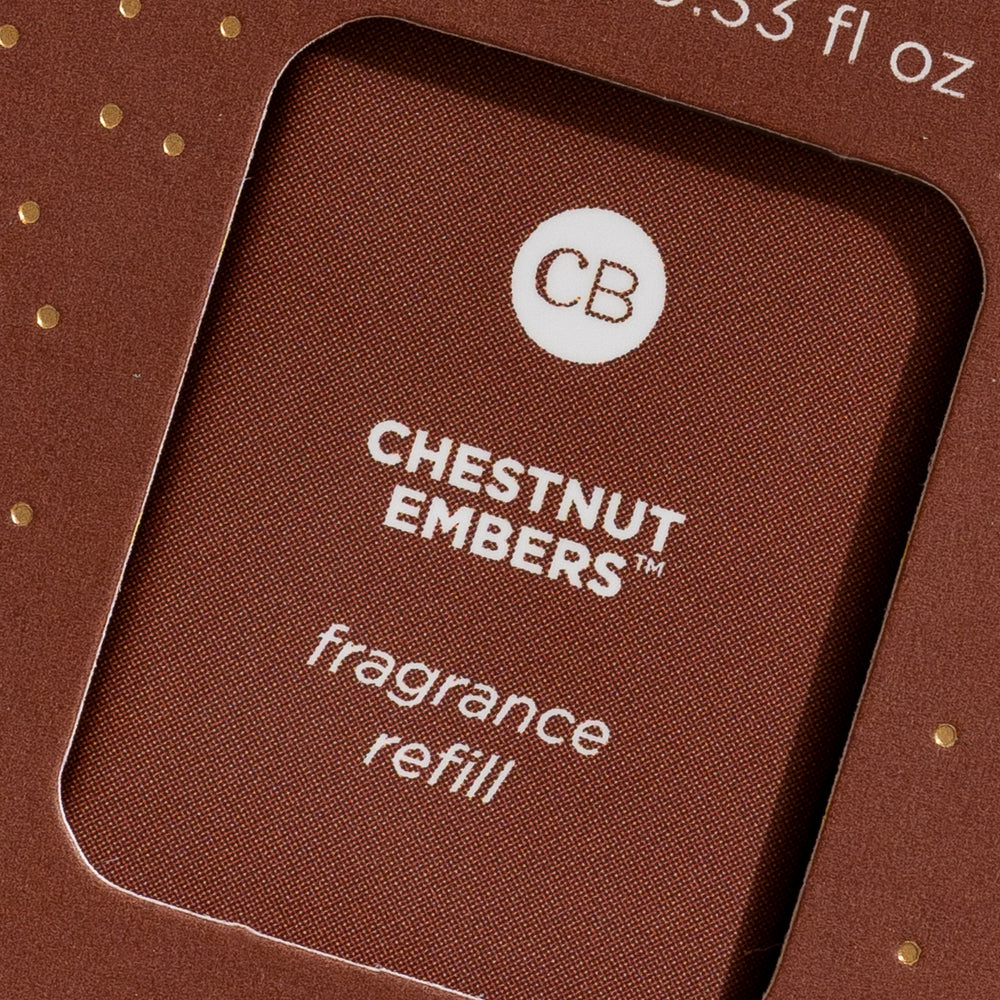Chestnut Embers Home Fragrance Diffuser Oil | Powered by Pura