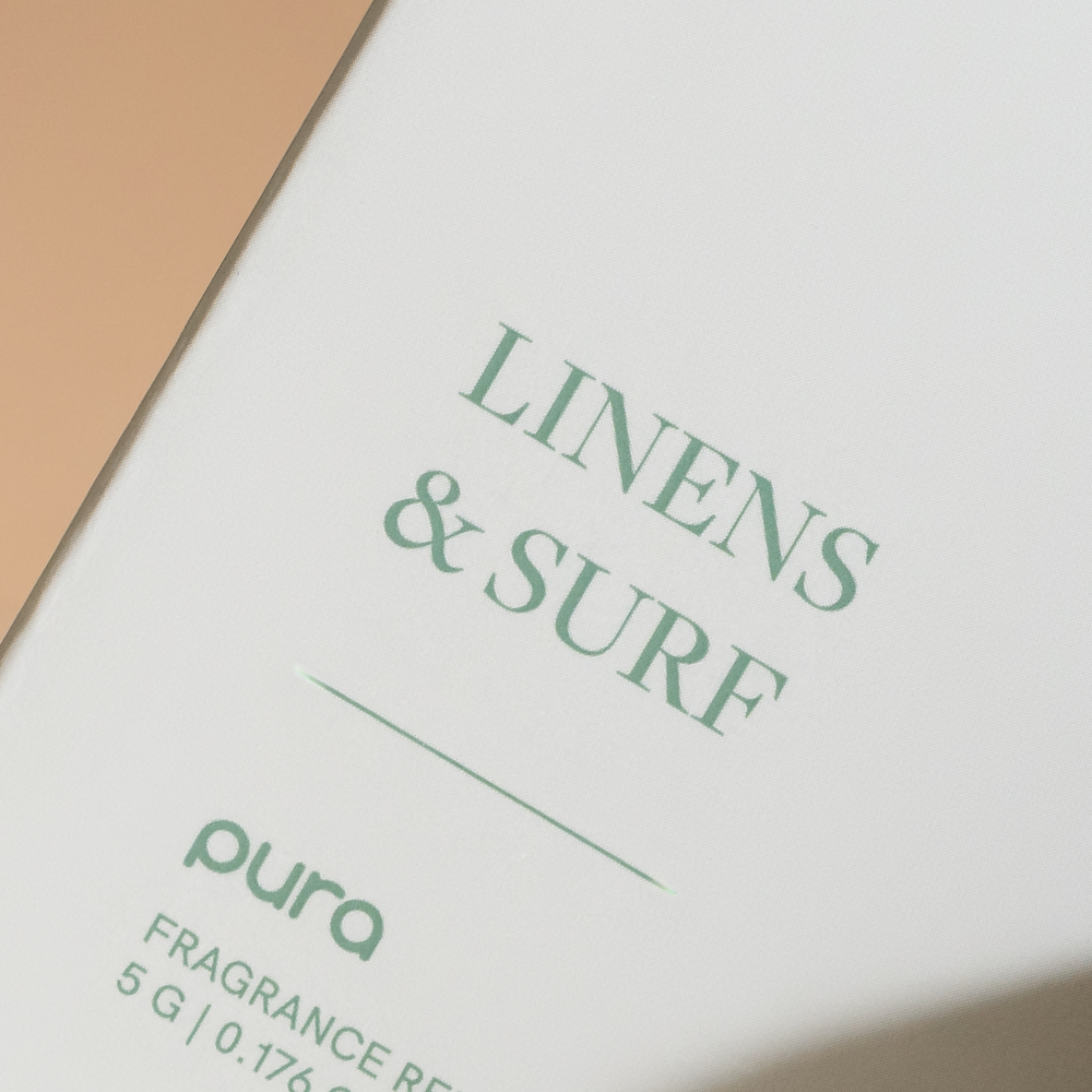 Linens & Surf Car Fragrance Diffuser Oil | Powered by Pura