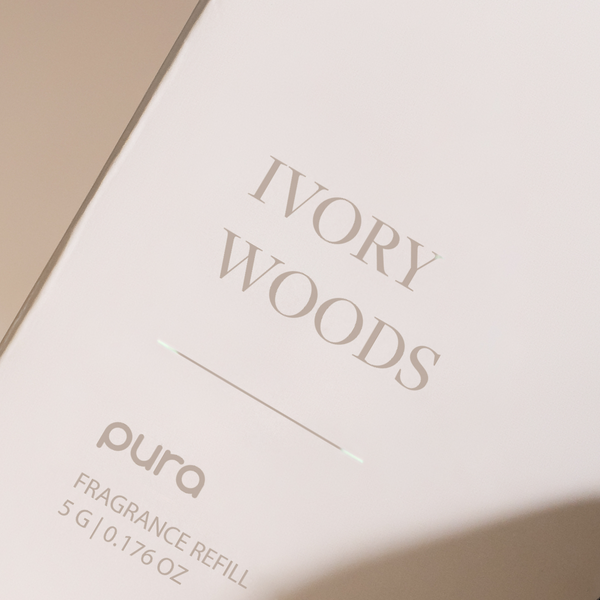 Ivory Woods Car Fragrance Diffuser Oil | Powered by Pura