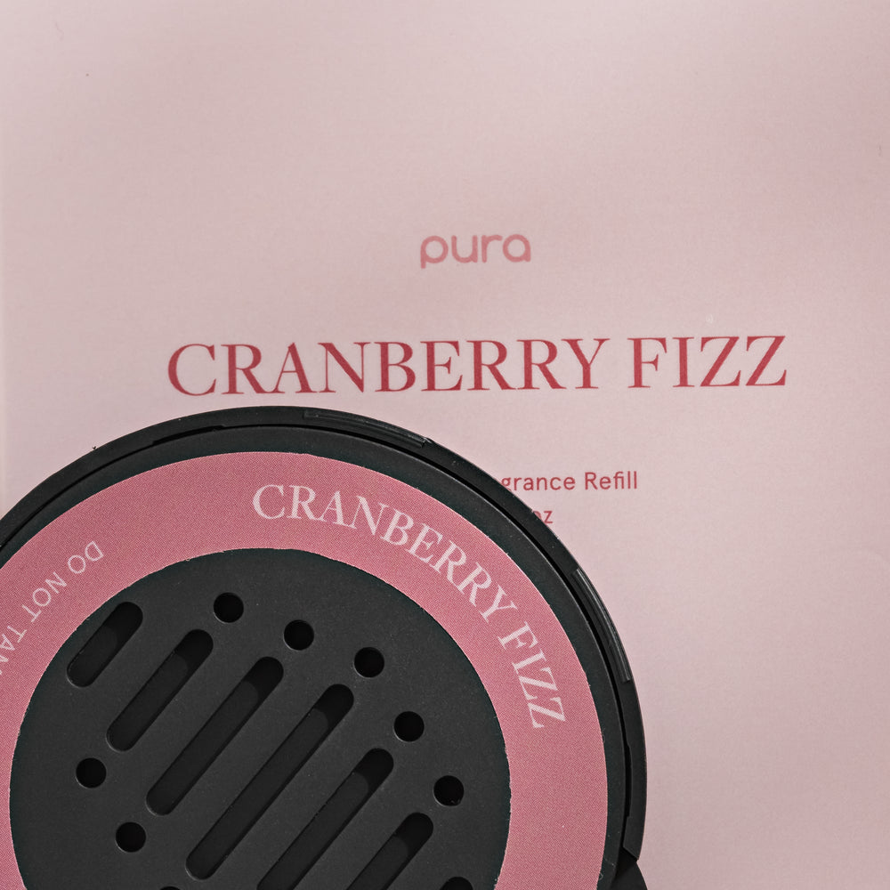 Cranberry Fizz Car Fragrance Diffuser Oil | Powered by Pura