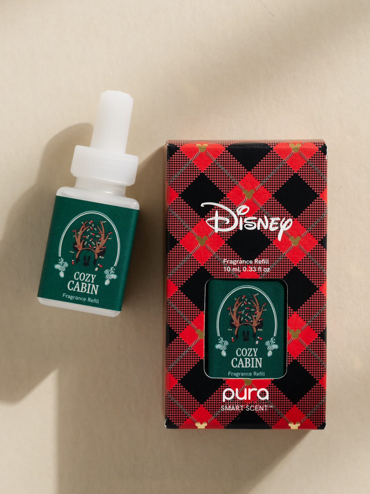 Mickey Christmas Cozy Cabin Home Fragrance Diffuser Oil | Powered by Pura