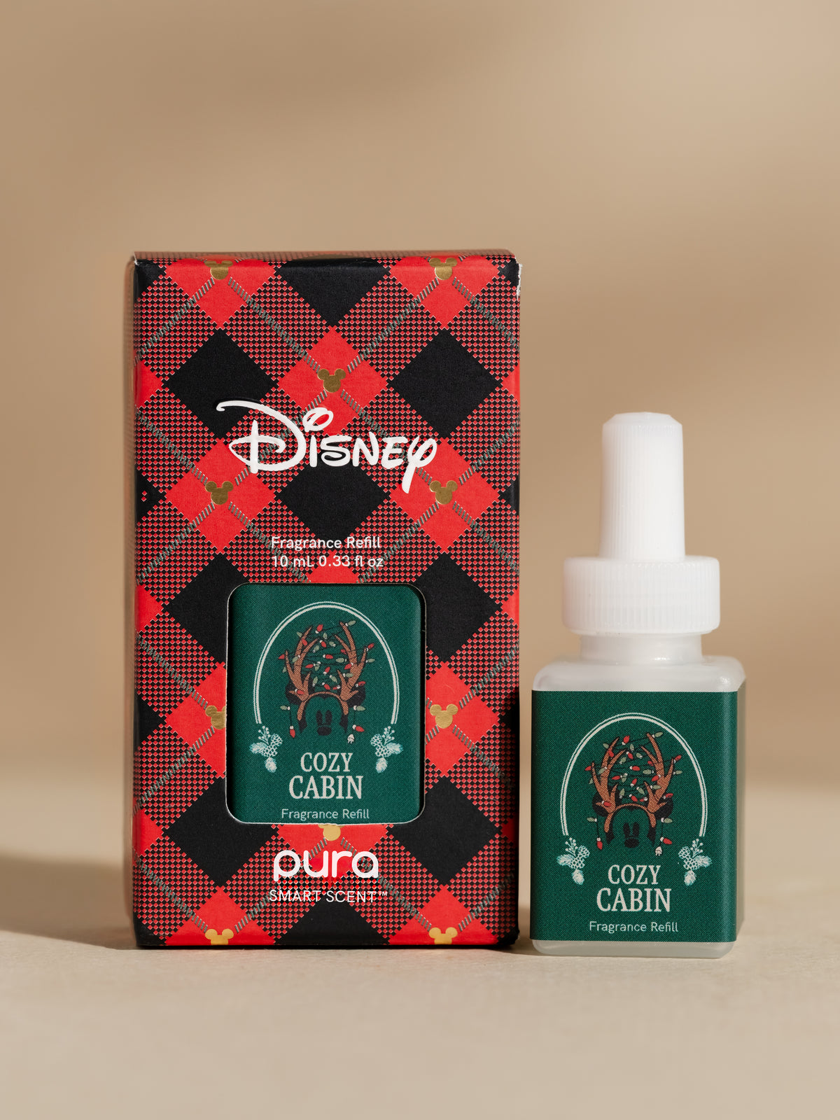 Mickey Christmas Cozy Cabin Home Fragrance Diffuser Oil | Powered by Pura