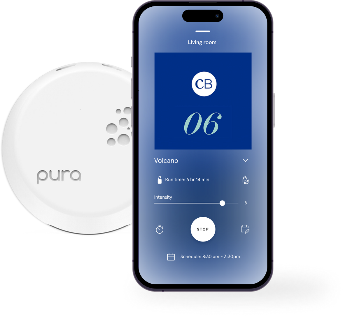 Pura Smart Home Fragrance Diffuser | Clean Air Freshener Controlled ...