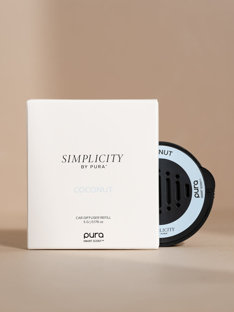 Coconut Car Fragrance Diffuser Oil | Powered by Pura