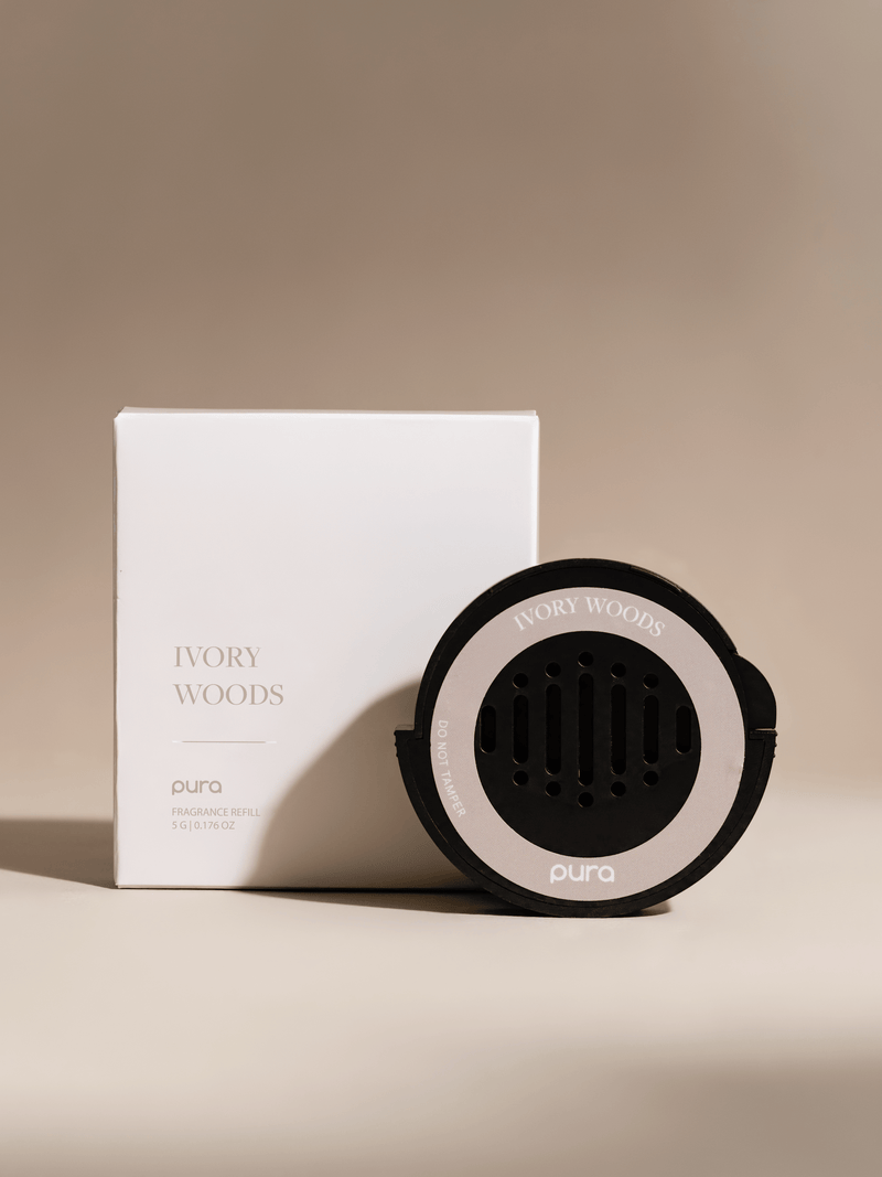 Ivory Woods Car Fragrance Diffuser Oil | Powered by Pura
